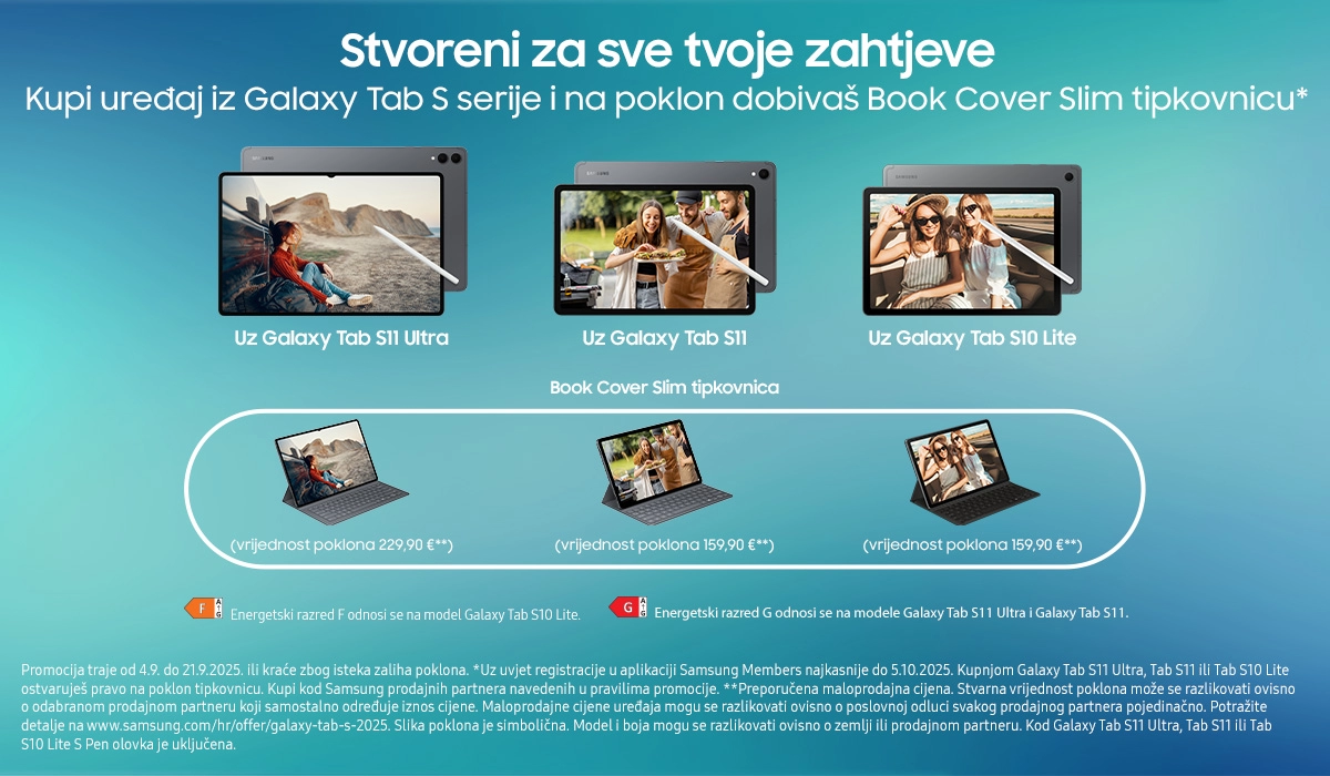 Samsung Galaxy Tab uz poklon tipkovnicu – Iskoristi rujansku promociju ...